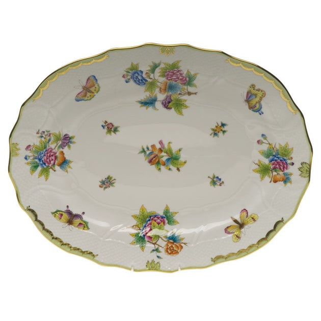 Herend Queen Victoria Platter - 17 Inch | Fine Decor Direct