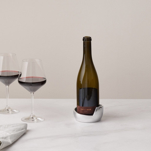 Nambe Spiral Wine Coaster | Fine Decor Direct
