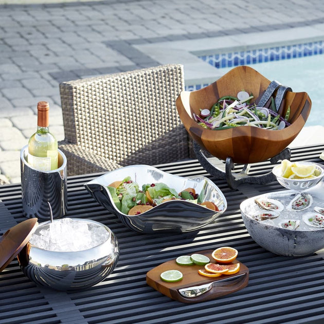 Nambe Oceana Venus Serving Bowl | Fine Decor Direct