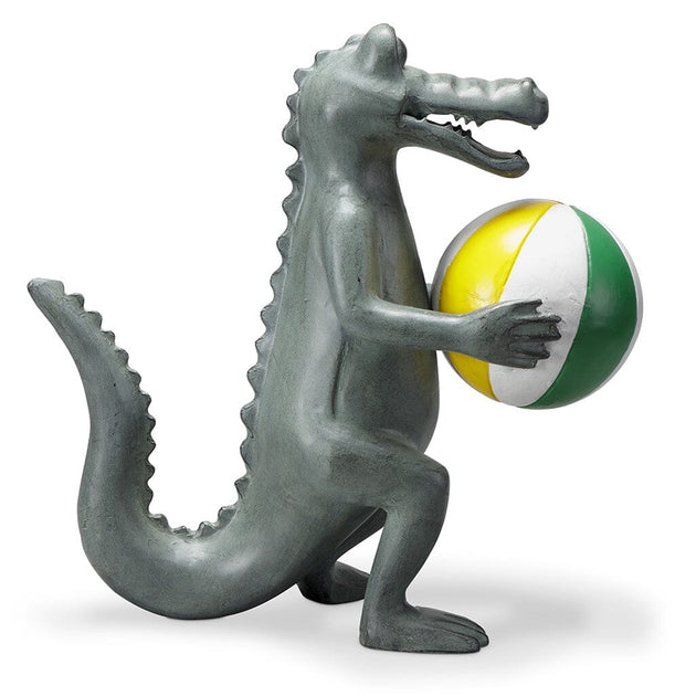SPI Garden Beach Play Gator Sculpture | Fine Decor Direct