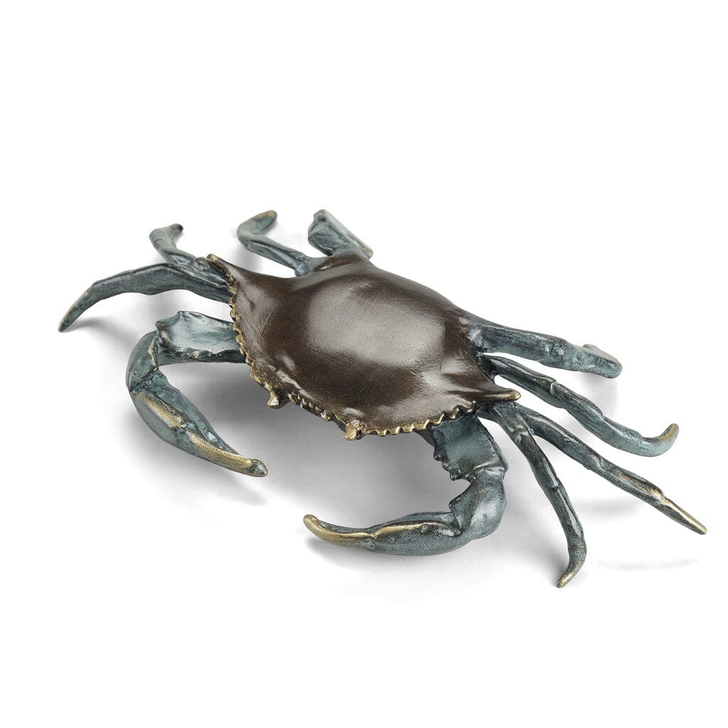 SPI Gallery Large Aluminum Bluepoint Crab – Fine Decor Direct
