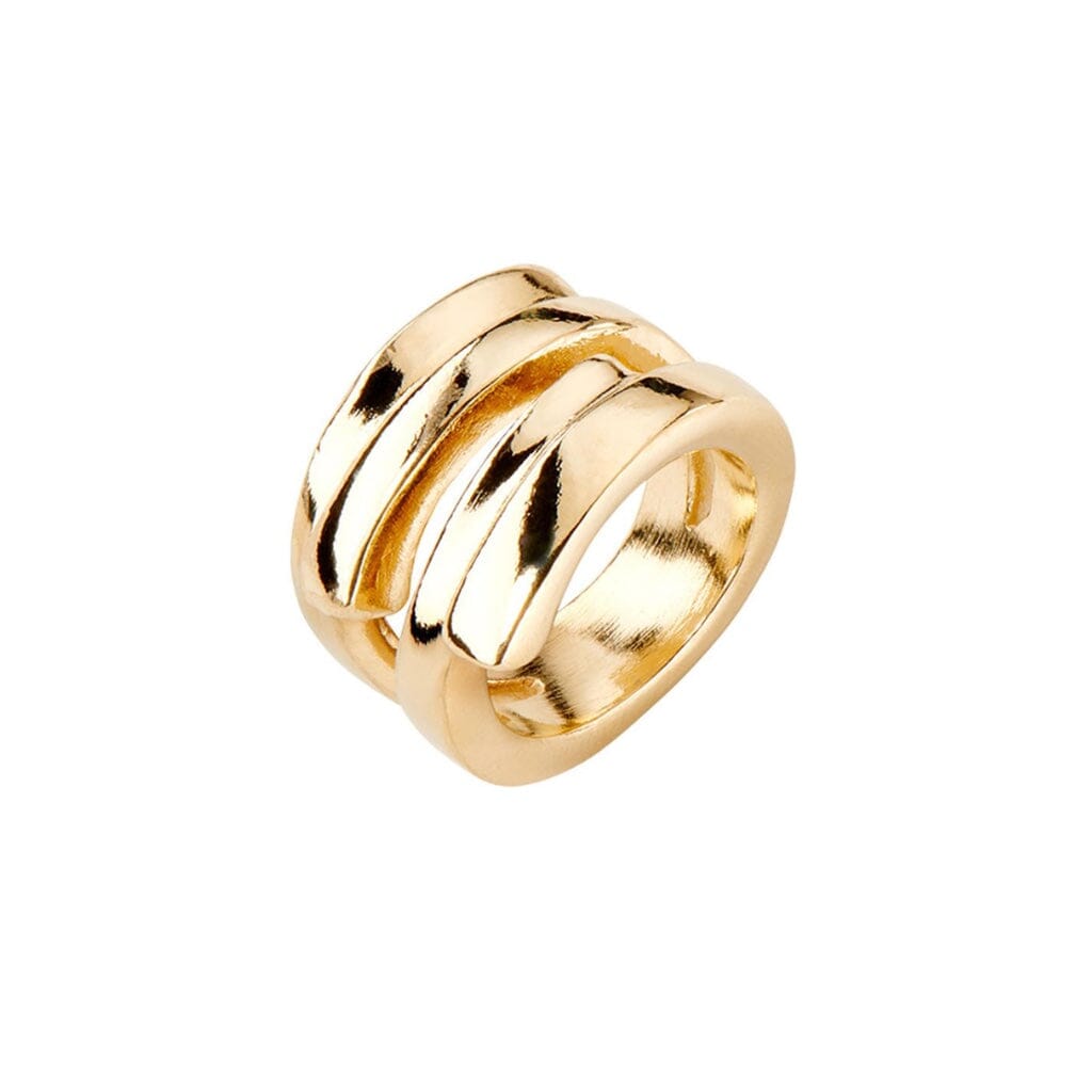 UNOde50 Maratua Island Ring Gold – Fine Decor Direct