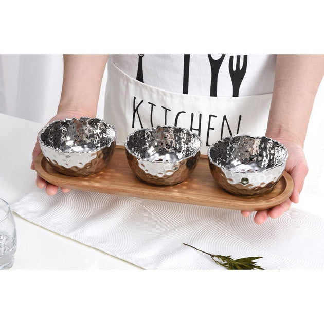 Pampa Bay Millennium Entertaining Set - 4Pc | Fine Decor Direct