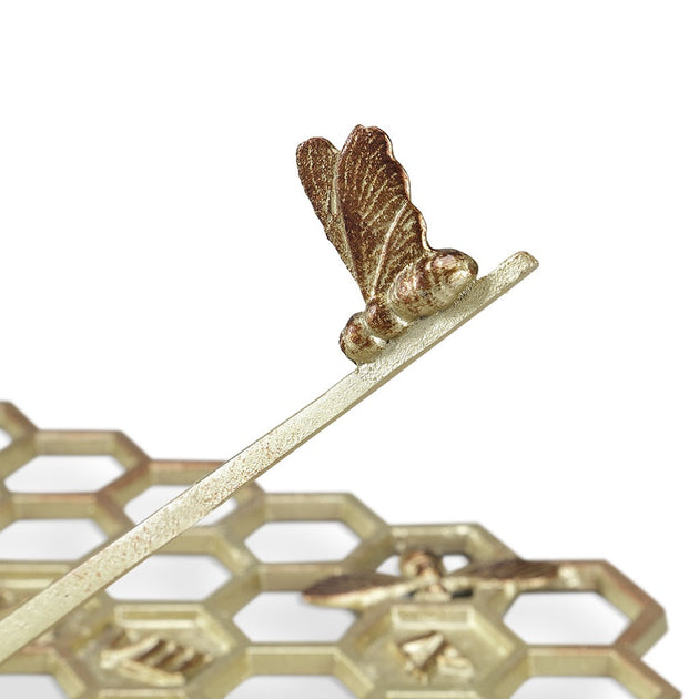 SPI Garden Honeycomb and Bee Sundial | Fine Decor Direct