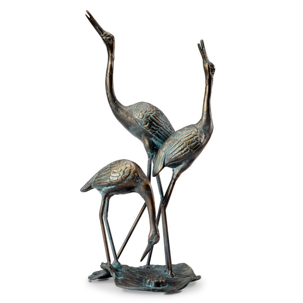 SPI Home Crane Family Sculpture – Fine Decor Direct