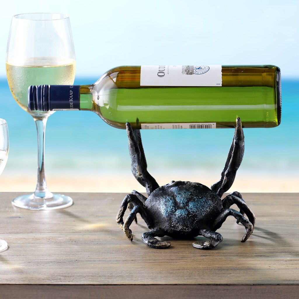 SPI Home Crab Wine Bottle Holder – Fine Decor Direct