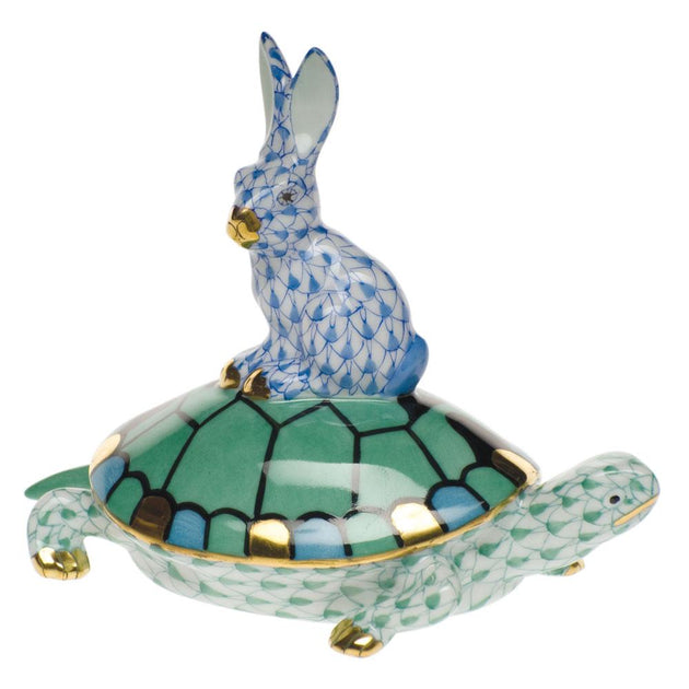Herend Bunny Rabbits - Porcelain Bunny Figurines | Fine Decor Direct